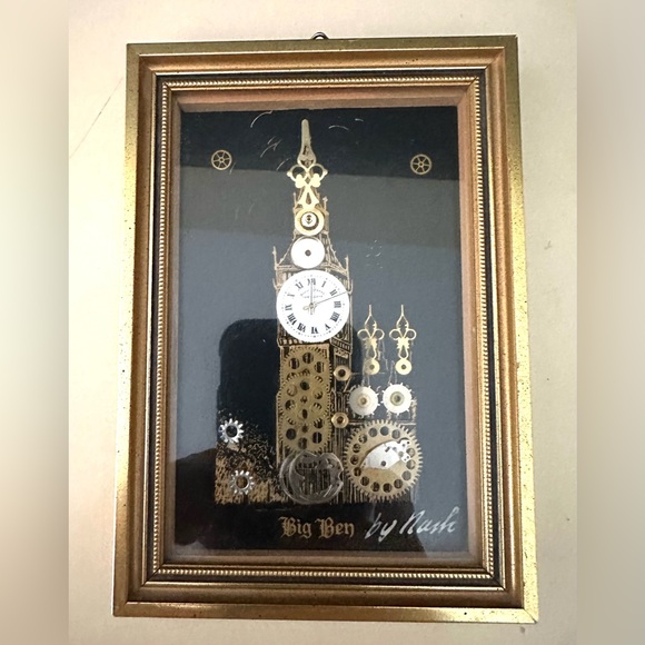 John Nash | Art | John Nash Steampunk Framed Big Ben Clock Uk Original ...